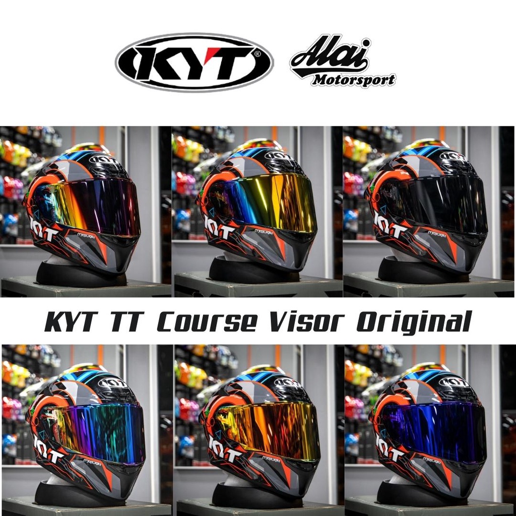 KYT TT Course Visor Original | Shopee Malaysia