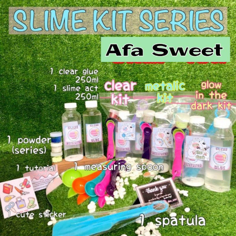 Slime kit series | Complete slime package | Complete slime ingredients ...