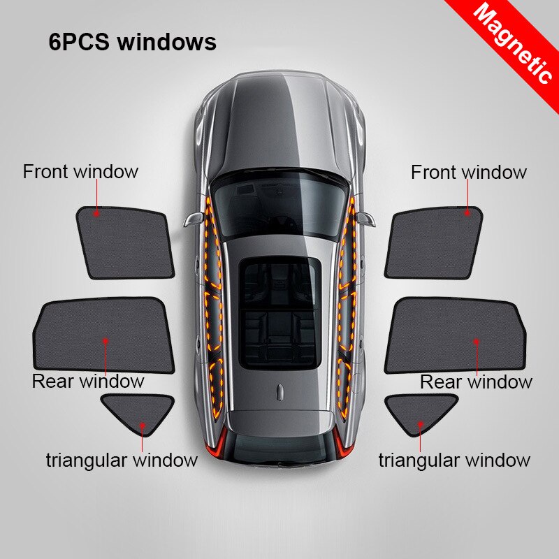 flightcar For BMW 3 Series G20 Magnetic Car Side Window Sun Shade UV ...