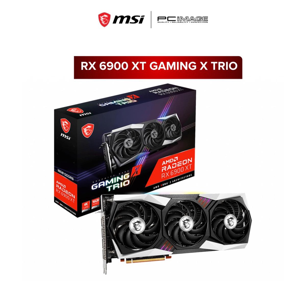 MSI RADEON RX 6900 XT GAMING X TRIO 16GB GDDR6 | Shopee Malaysia