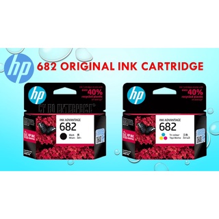 HP 682 Original Ink Cartridge BLACK / COLOR for Hp Deskjet 2336/2776 ...