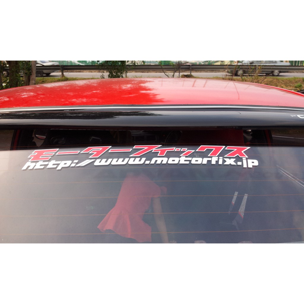 CAR STICKER MOTORFIX TOYOTA SEG LEVIN AE86 AE80 AE92 AE101 AE111 VIOS ...