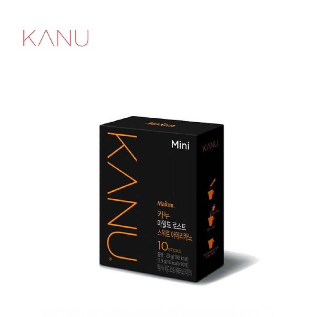 KOREA KANU Mini Size Mild/Dark/Decaf 10T, 30T / Instant Americano, Mild ...