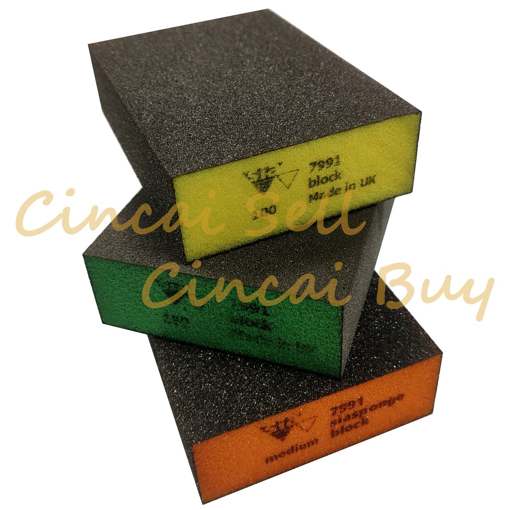 Sia Sponge 7991 Block Sanding Block Sanding Sponge DIY Craft Homemade ...