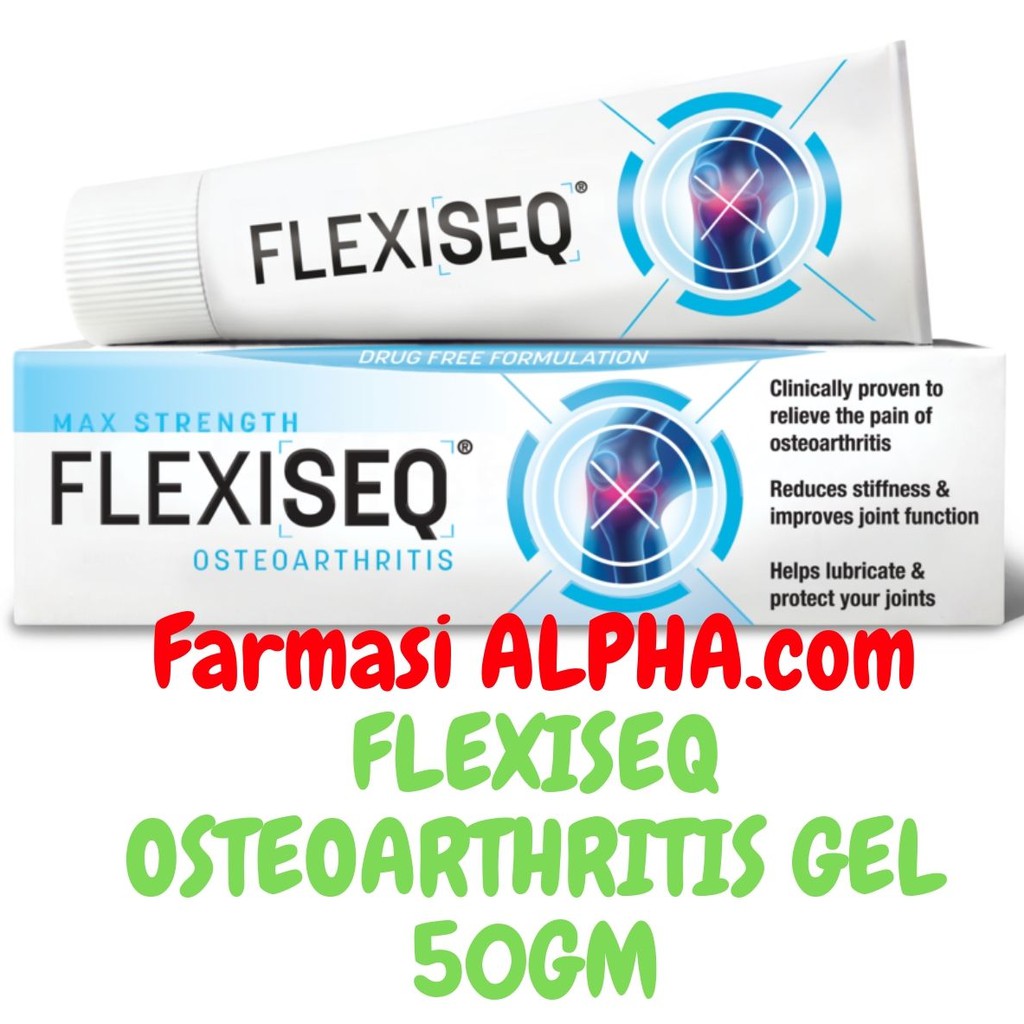 Flexiseq Osteoarthritis Gel 50gm | Shopee Malaysia