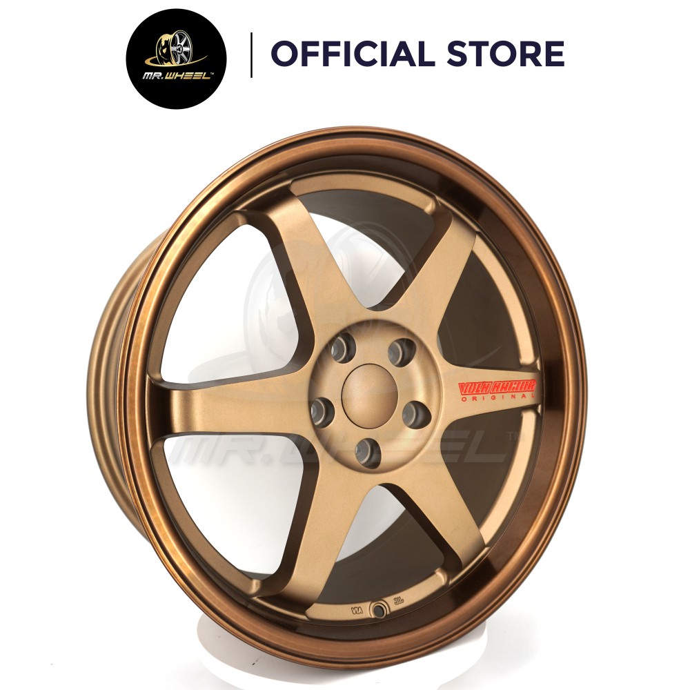 New Sport Rim RAYS VOLK RACING TE37 18x8.5 5H112-114.3 ET30 Bronze 2 ...