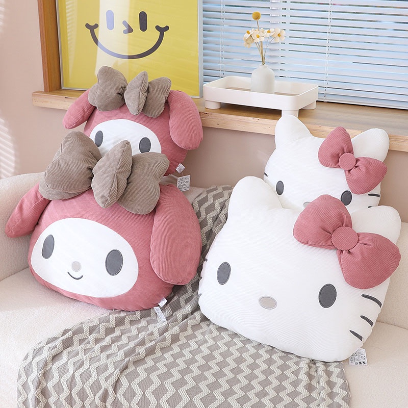 3 Sizes Stuffed Toy Hello Kitty My Melody Pillow Cushion Bolster Doll ...