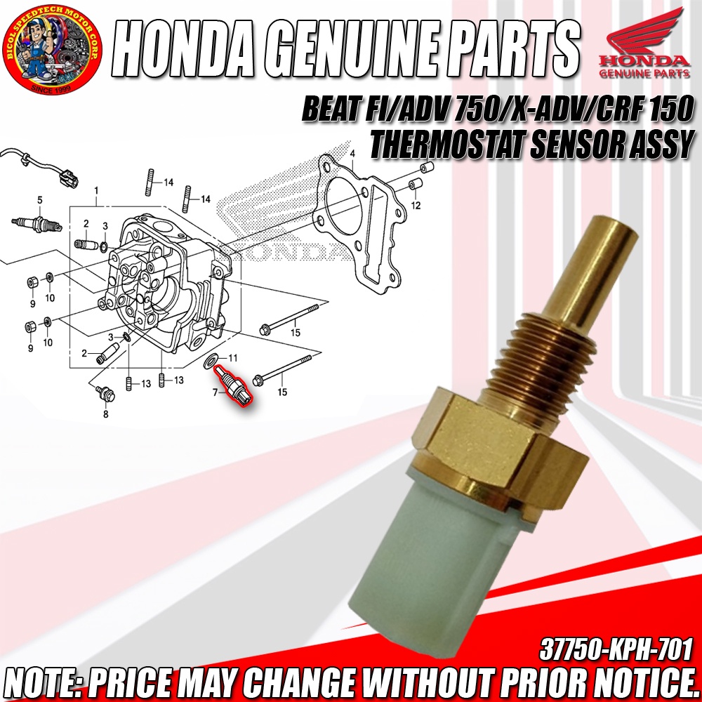 BEAT FI/ADV 750/X-ADV/CRF 150 SENSOR ASSY (HPI) | Shopee Malaysia