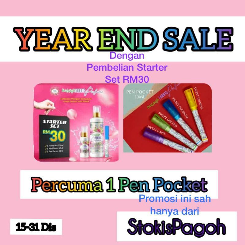 Starter Set BFP Year End Sale | Shopee Malaysia