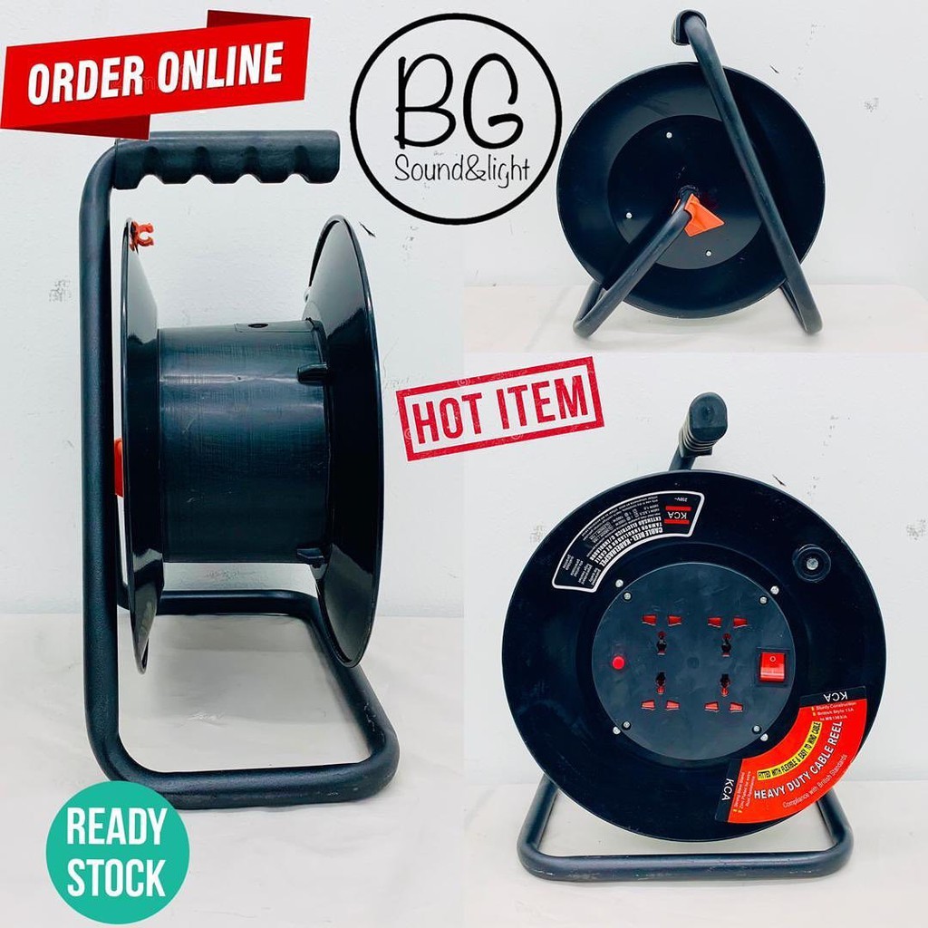 heavy duty power cable reel cable roller (KB-ROLLER) | Shopee Malaysia