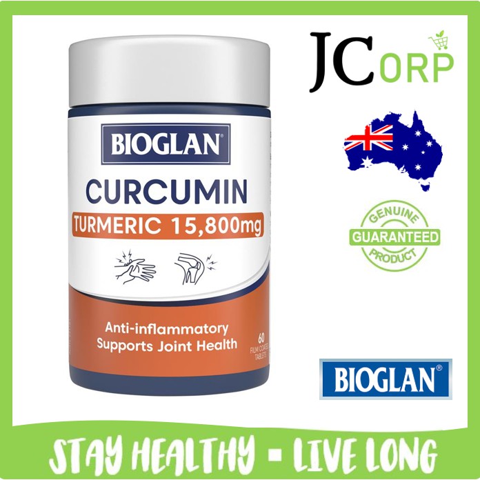 🛫Direct from AUS🛬 Bioglan Clinical Curcumin Potent Anti-inflammatory 60 ...