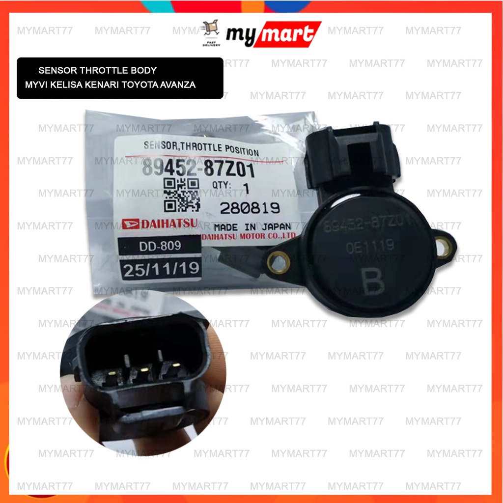 TPS SENSOR THROTTLE BODY POSITION PERODUA MYVI KELISA KENARI TOYOTA ...