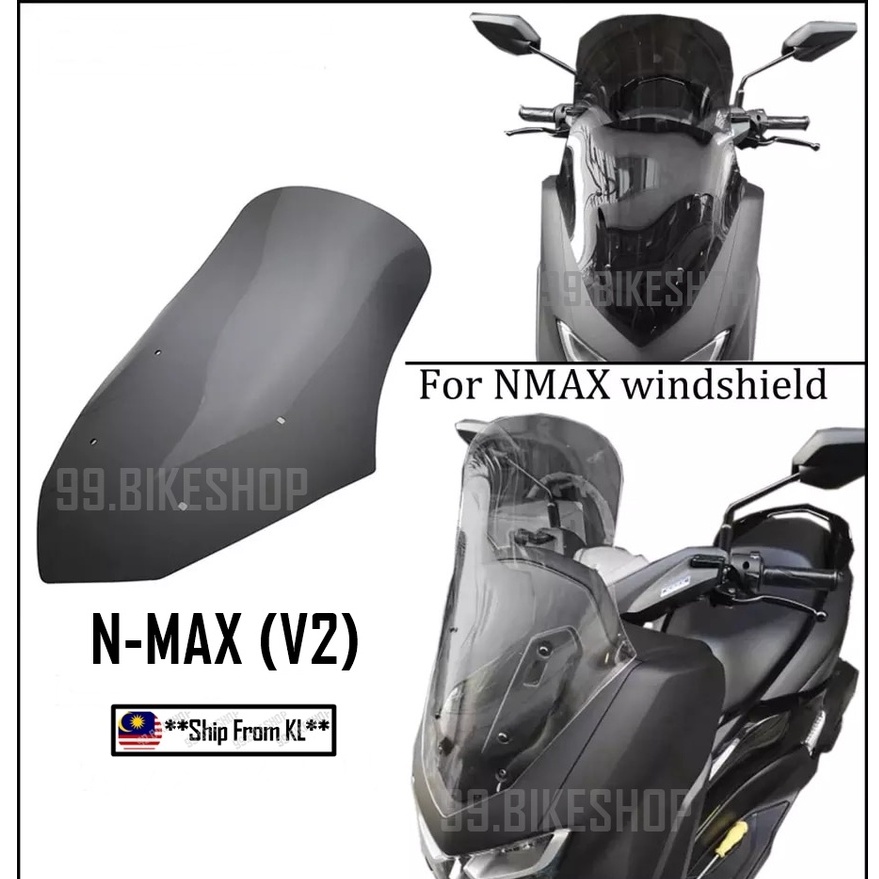 Yamaha nmax155 N-MAX 155 v2 nmax 155 new 150 motorcycle front screen ...