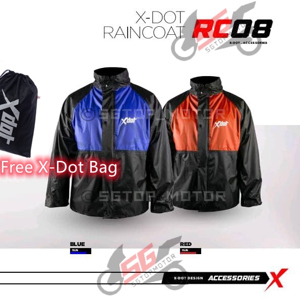 Honda Yamaha Rainsuit Baju Hujan High Quality Rain Coat Suit Motorcycle ...