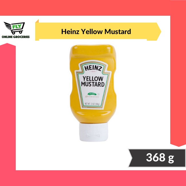 [CLEARANCE]Heinz Squeezeable Yellow Mustard 13oz (expiry date :aug2023) | Shopee Malaysia