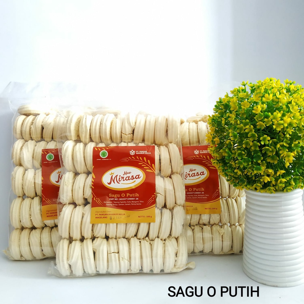 Mirasa Sagu O Putih 500 Gram - Sago Mirasa/Mirasa Sago O/Mirasa Pack ...
