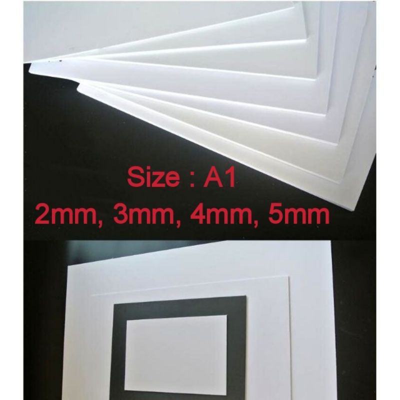 A1 Model Material PVC Board | Shopee Malaysia