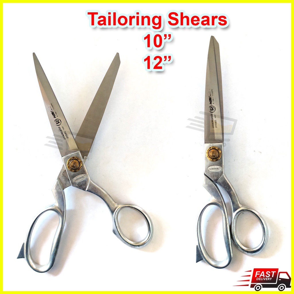 Tailoring Shears High Quality Stainless Steel Fabric Scissor Dressmaker ...