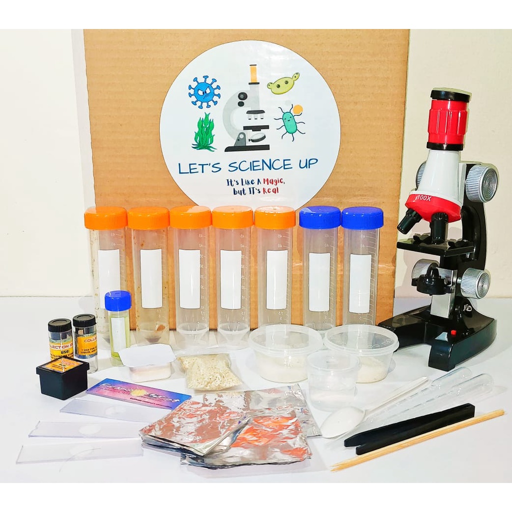 Let's Science Up Kits (Experiment related Microbiology) | Shopee Malaysia