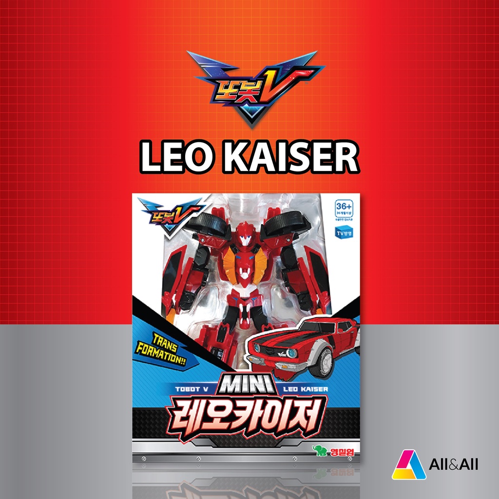 [Tobot V mini] Leo Kaiser Transformer Transformation Robot Action ...