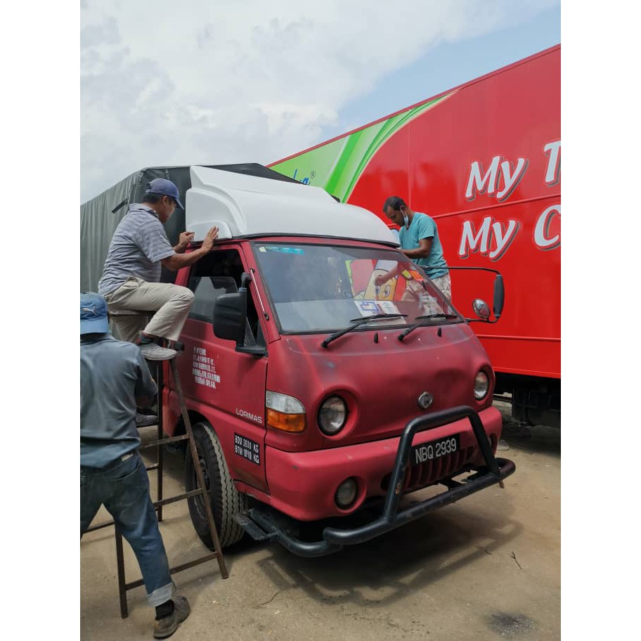 INOKOM LORIMAS AU26 @ LORRY AIRFOIL / WIND DEFLECTOR / AIR CUTTER/ WIND ...