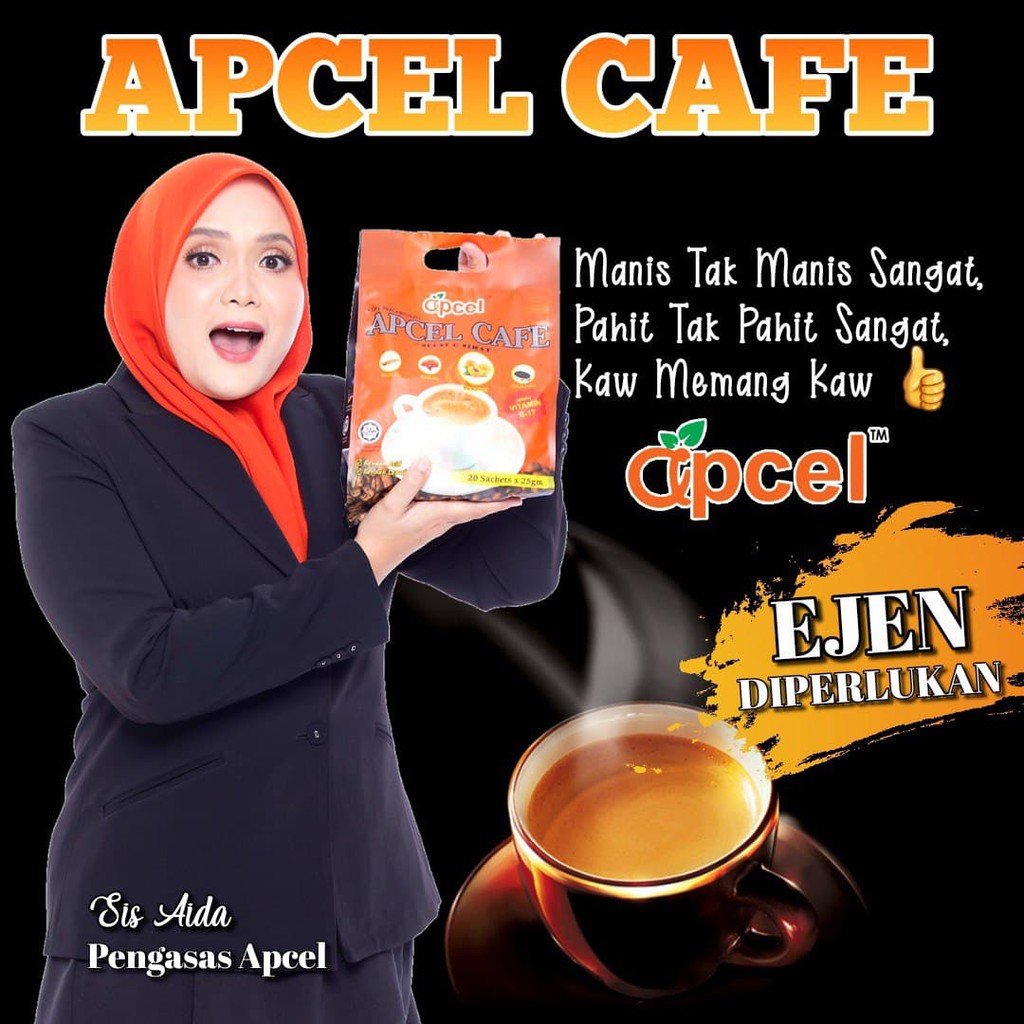 [Ready Stock] Apcel Cafe Original Kopi Apcel Coffee - Agen sah | Shopee ...