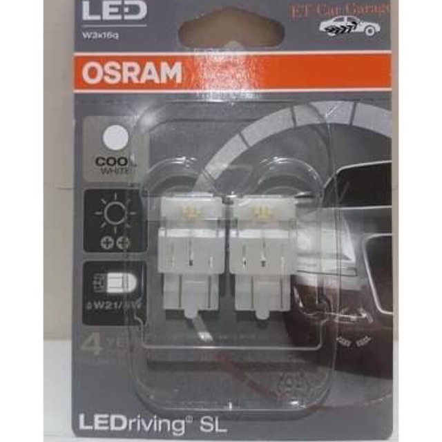 Osram LED Standard Retrofit T20 Cool White 6000K double blister bulbs ...
