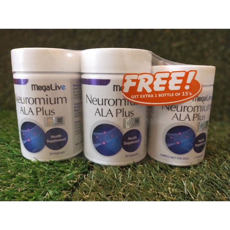 Megalive Neuromium ALA Plus 2x60's foc 15's | Shopee Malaysia