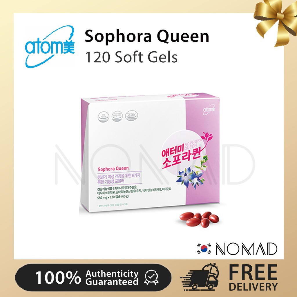 [Atomy] Sophora Queen 120 softgels | Shopee Malaysia