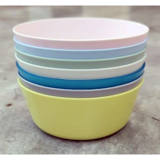 [6pcs] «IKEA» Children kids Bowl set mixed colour toddler pinggan ...