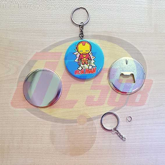 Button Badge Can Opener Keychain (58mm) | Shopee Malaysia