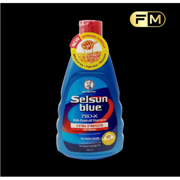 Selsun Blue Pro X Extra Strength Anti-Dandruff Shampoo 200ml | Shopee ...