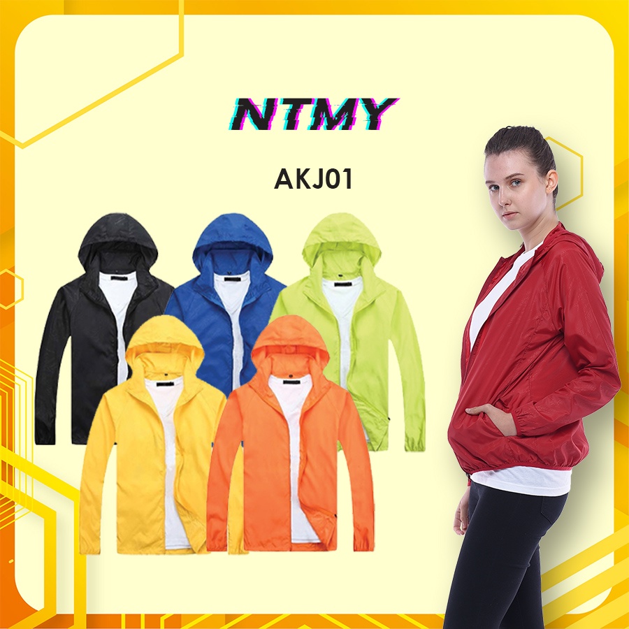 NTMY Beam Lightweight Microfiber UPF40 Jacker in Drawstring Bag ...
