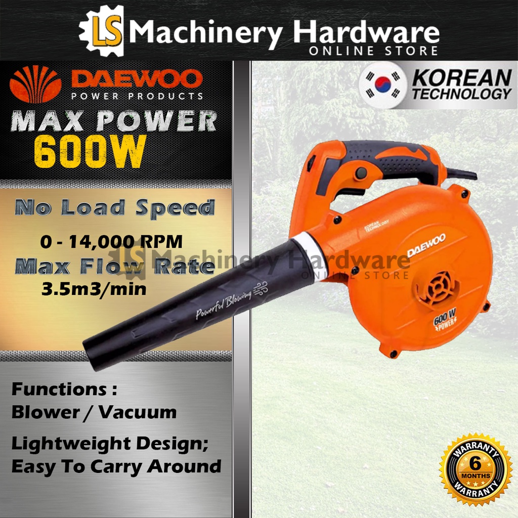 DAEWOO DAEB600 Electric Blower 600W (Brand From KOREA) | Shopee Malaysia