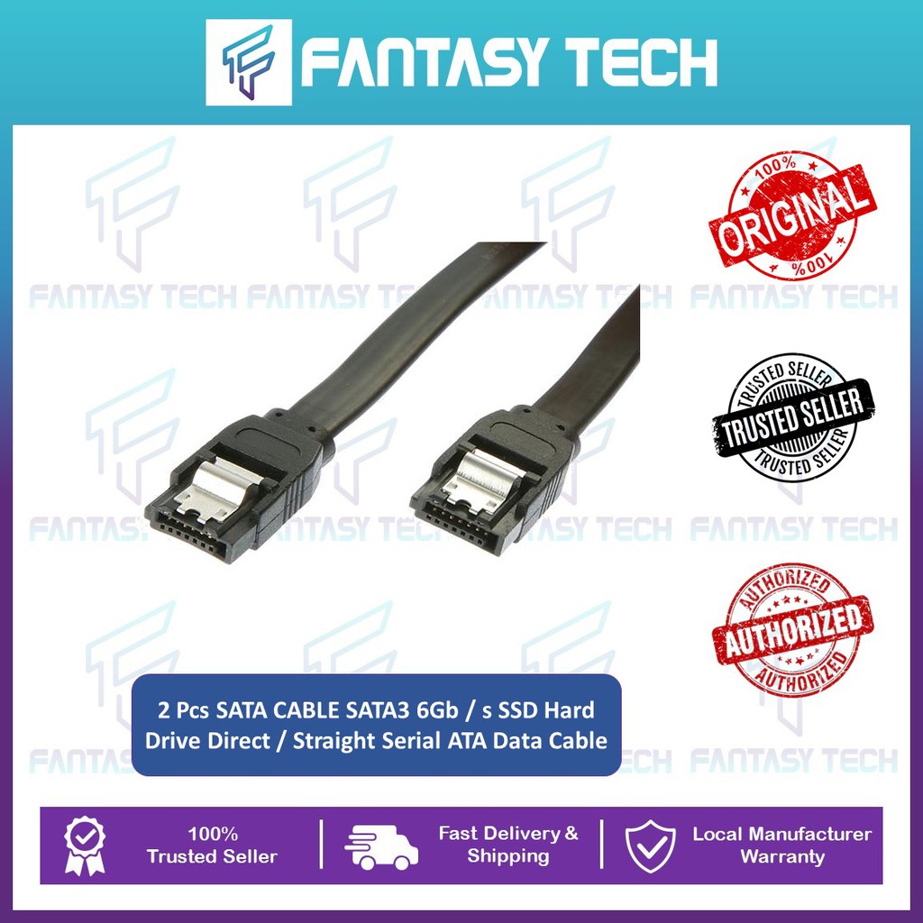 3.0 SATA III Data Cable 6Gbps SSD HDD Hard Disk Cable | Shopee Malaysia