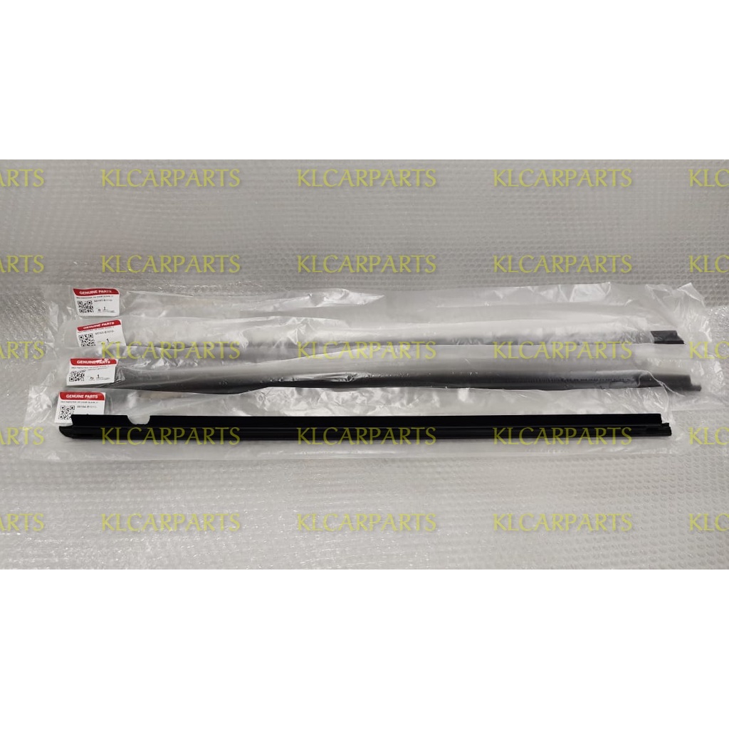 original myvi first model door glass outer moulding getah luar tingkap ...
