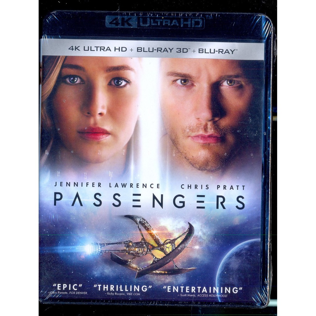 Passengers 4K [ Blu-Ray ] | Shopee Malaysia