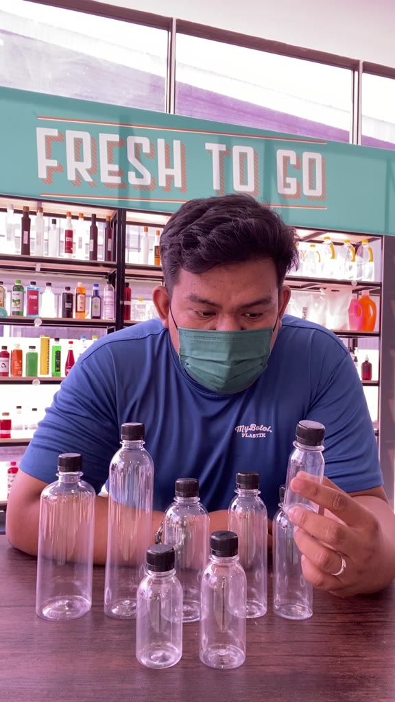 [mybotol] BOTOL PLASTIK KOSONG 60ML/100ML/150ML/200ML/250ML/300ML/450ML/500ML | Shopee Malaysia