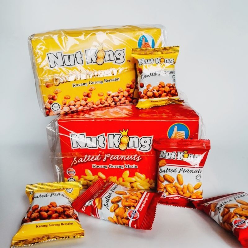 [PROMO PACK] THUMBS NUT KING (SALTED / COATED) KACANG SHANTONG CAP ...