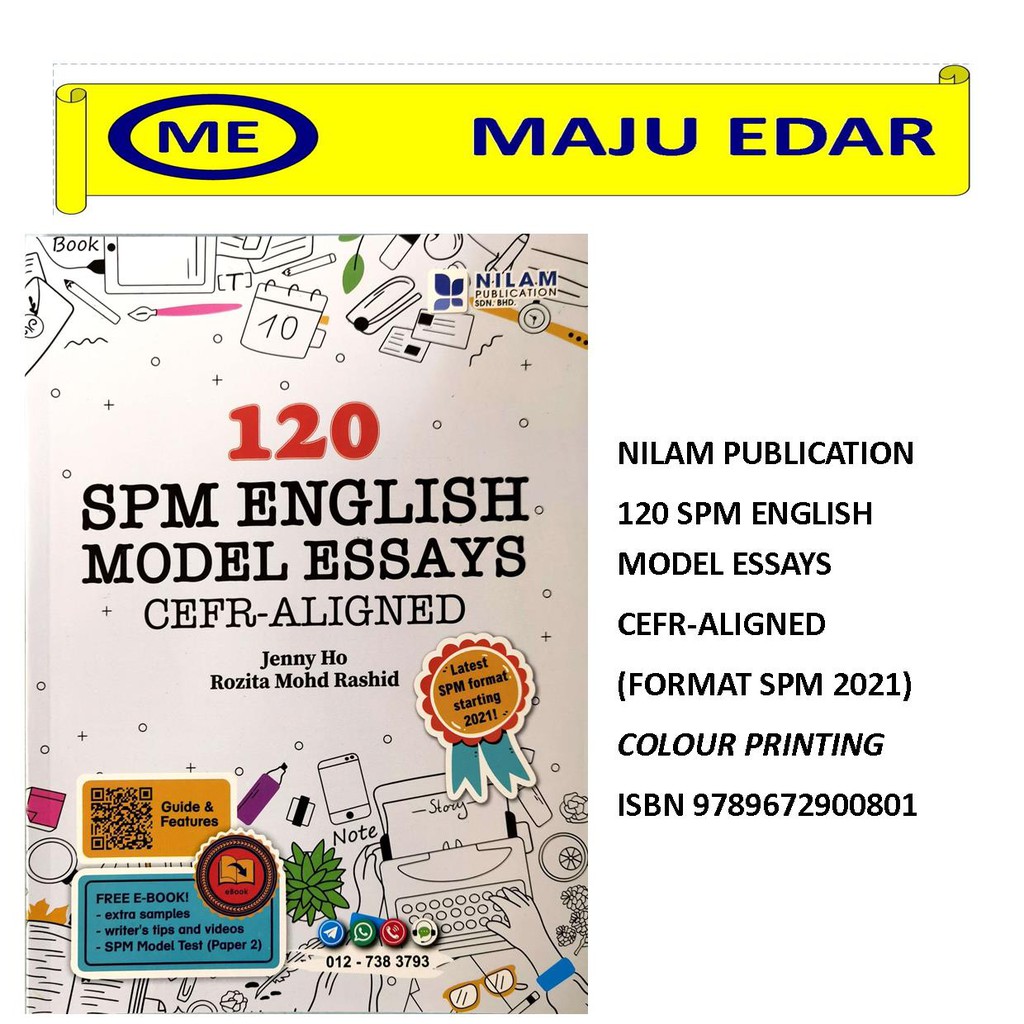 Nilam 120 Spm English Model Essays Cefr Aligned Shopee Malaysia