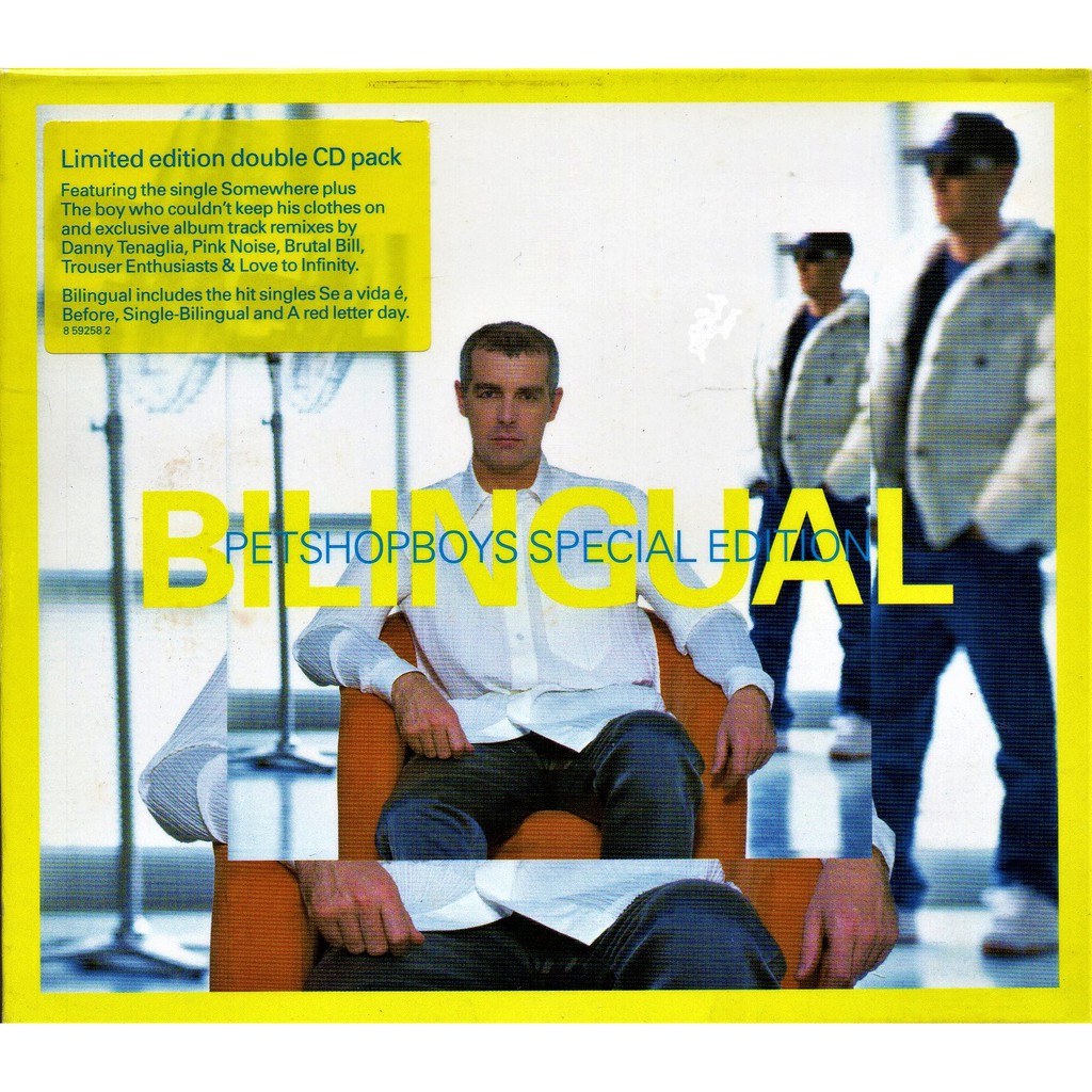 Pet Shop Boys - Bilingual Special Edition ( Limited Edition 2 CD ) | Shopee Malaysia