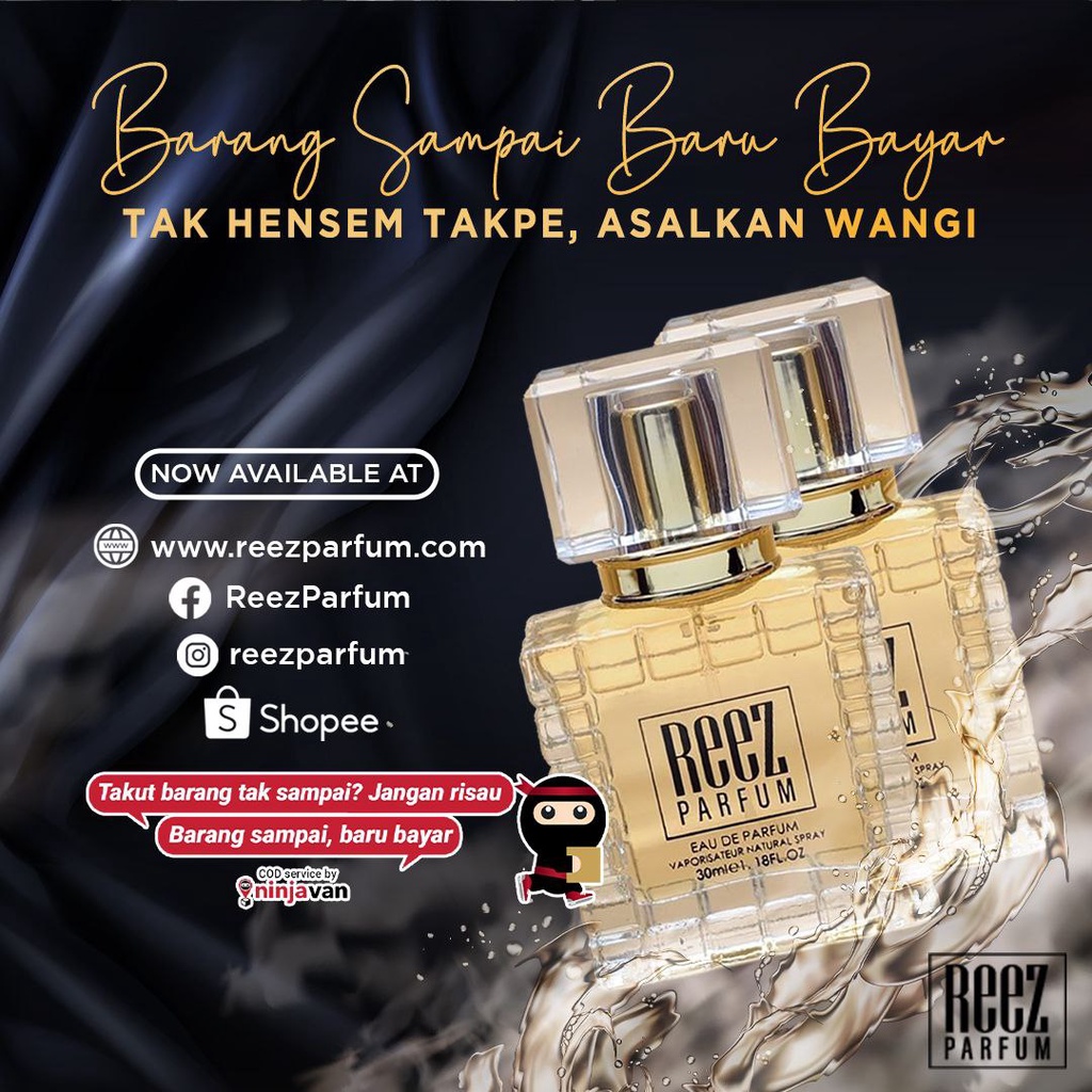 reez parfum |set minyak wangi lelaki dan perempuan | perfume for men ...