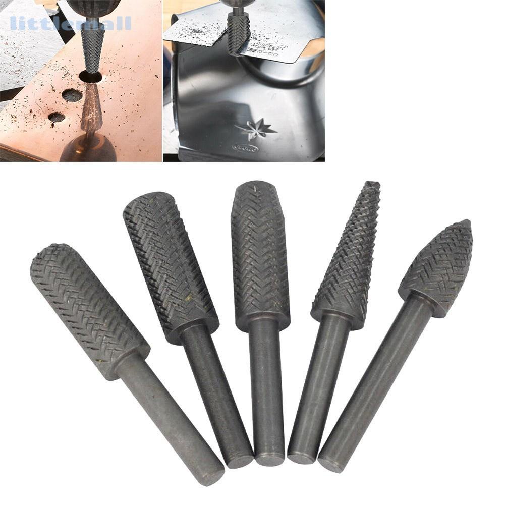 5PCs Metal Cutter Drill Bits Rotary Bits Rasp For Steel Grinding ...