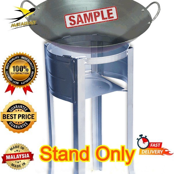 Metallogy Kitchen Gas Stove Stand Kuali Dapur Stand Stove Steel Wok Gas ...
