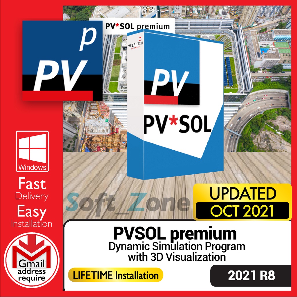 Pvsol 2021 R8 Dynamic Simulation Program With 3d Visualization 1679