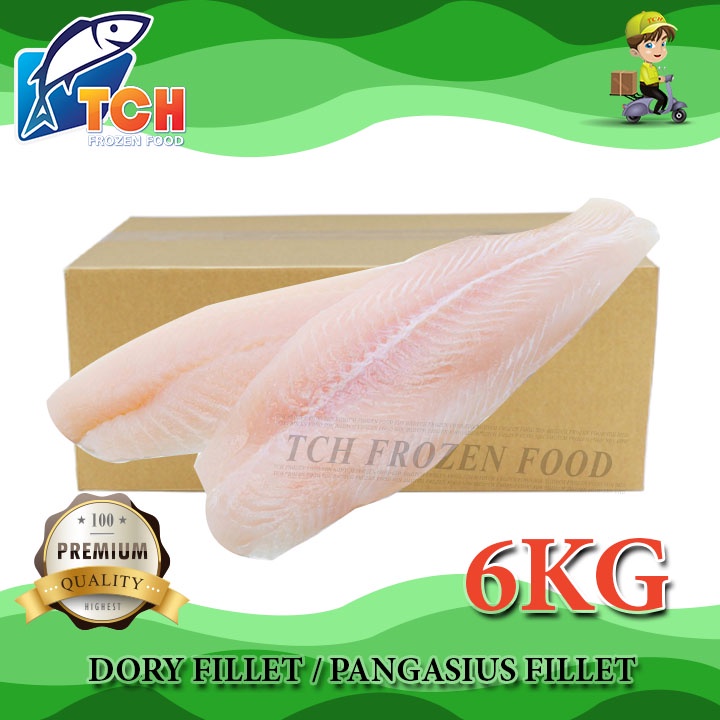 DORY FILLET 6KG , ISI DORY TCH FROZEN FOOD, FRESH FROZEN SEAFOOD ...