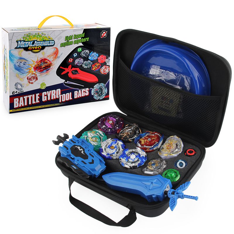 Vibrant Beyblade New Burst Gyro Set Complete With 8 Beyblades And Bag ...