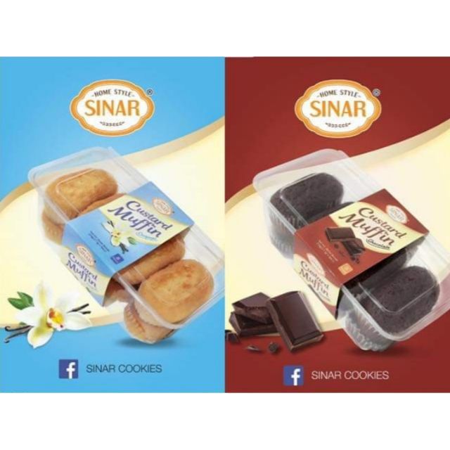 Sinar Custard Muffin 220g (8pcs) | Shopee Malaysia