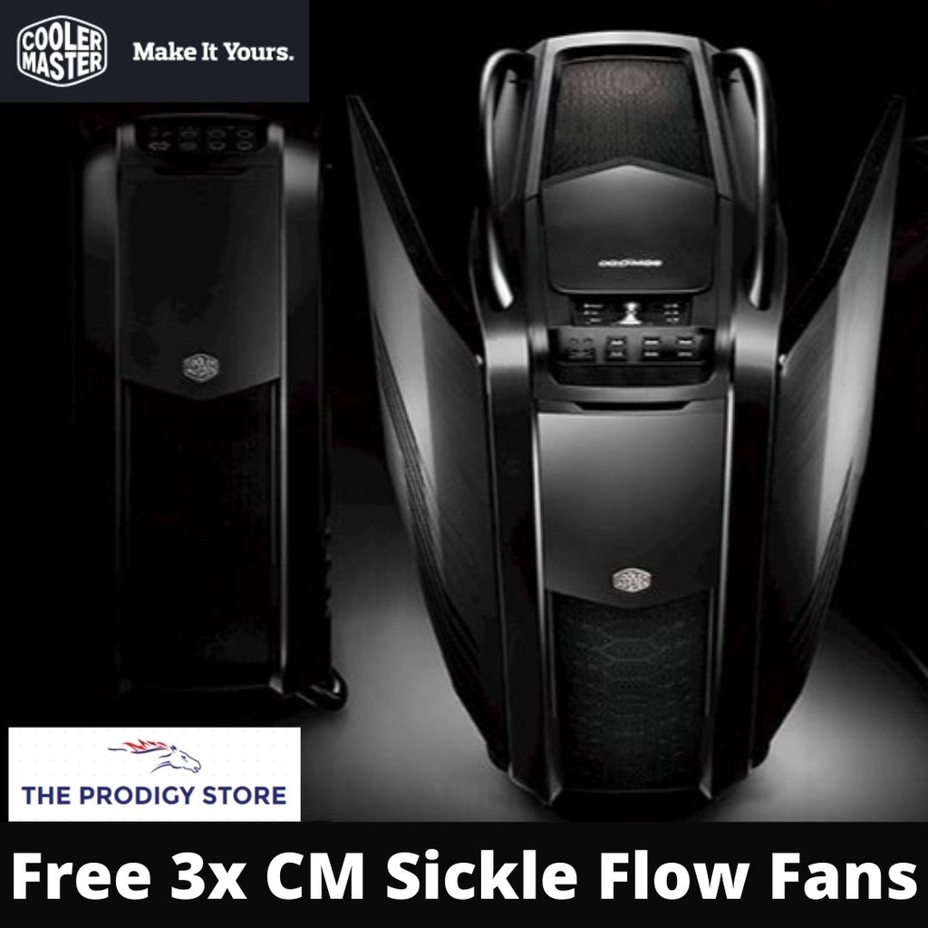 Cooler Master Cosmos II Ultra Tower Casing Midnight Black FREE 3 CM ...