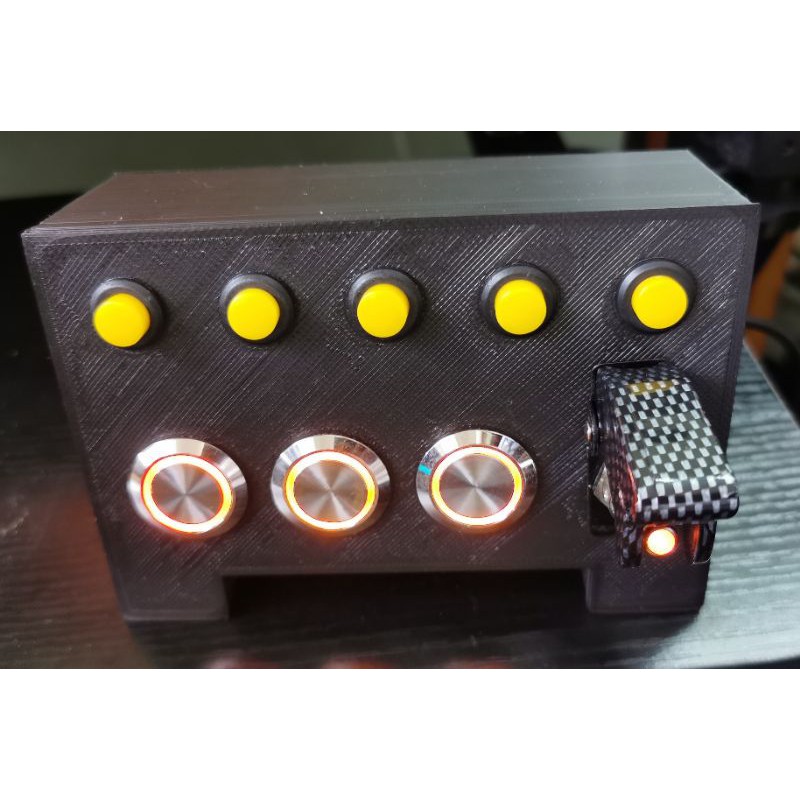 Button box usb for PC iracing racing sim, project cars, ETS2 good with ...